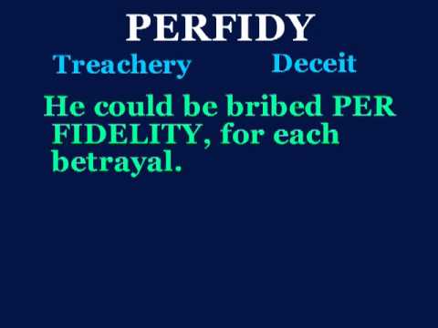 perfidy