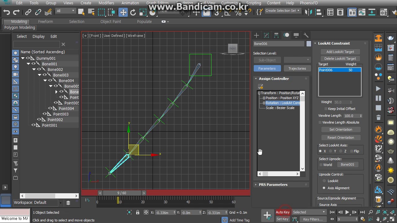 3ds Max 2017 Bone Problem with Spring controller.