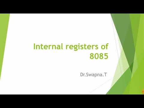Internal Registers of 8085 Microprocessor