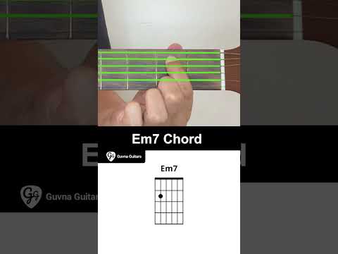 How To Play The Em7 Chord On Guitar - Guvna Guitars