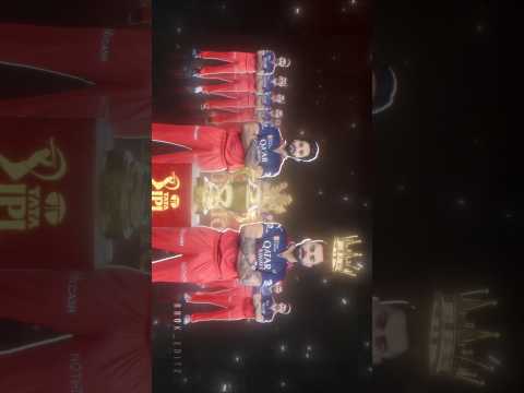 RCB Team mamber 2025 ipl match trophy #shorts #squidgame