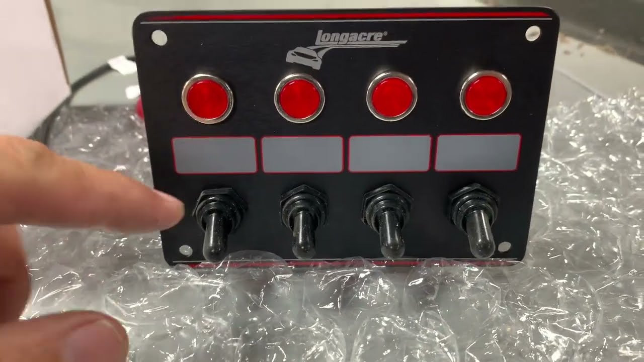 Spec Corvette Build - Accessory Switches