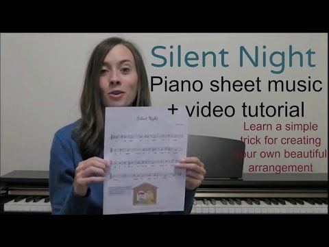 Silent Night Piano Sheet Music