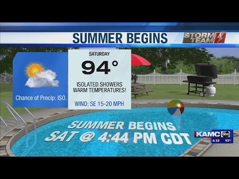 KAMC PM Weather Webcast June 13th, 2020