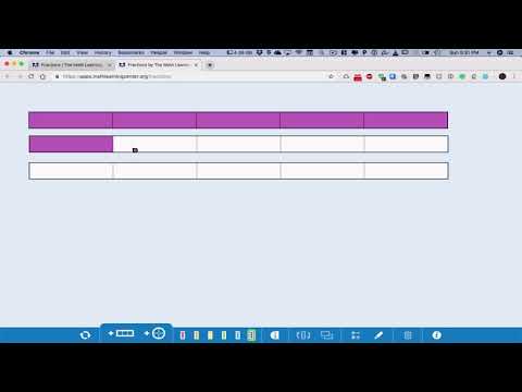 Fractions Tool