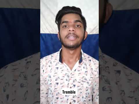 Tremble meaning in Hindi | Word Meaning | Abhay Ka Gyan #shorts