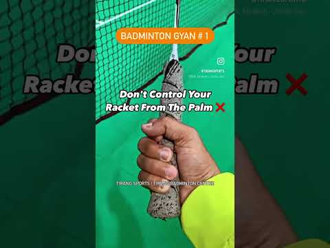 Correct Way to Hold Your Badminton Racket | Guide to Correct Badminton Grip | Badminton Gyan