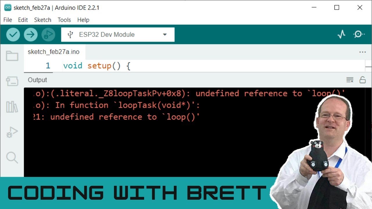 Solved: Arduino IDE 'Undefined Reference to Loop'