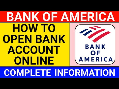 how to open bank of america account online | Bank of america account opening