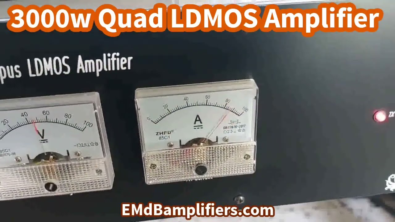 3000w Quad LDMOS Amplifier Florida build EMdB EMB