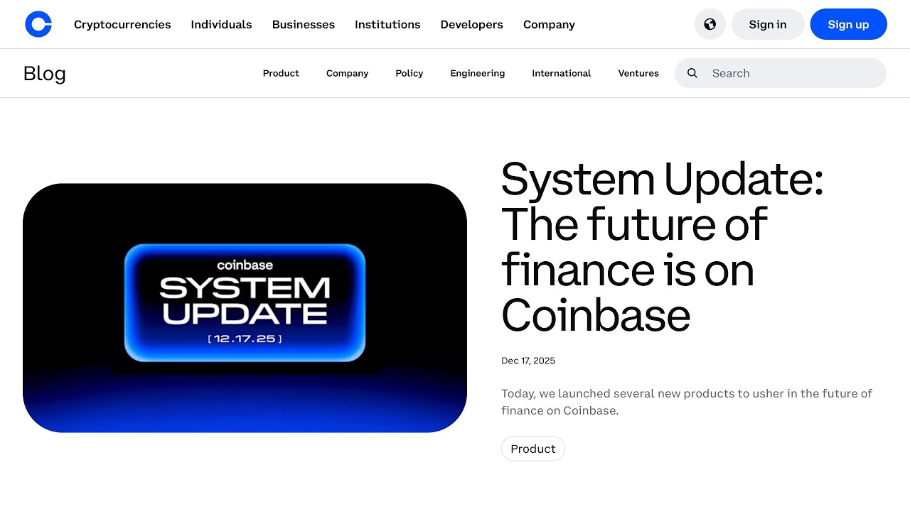 Blog · Coinbase.com · 2026