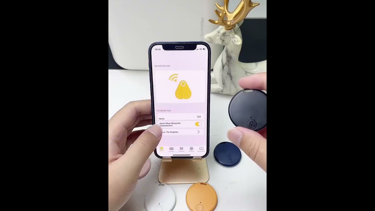 Item Locator Key Finder Wireless Anti-Lost Sensor Device