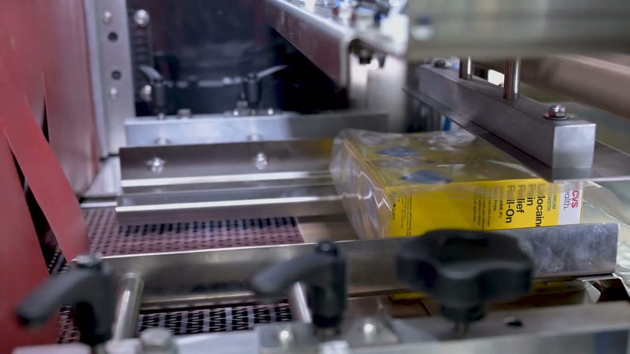 Compact Shrink Wrap Machine for Small Carton Boxes