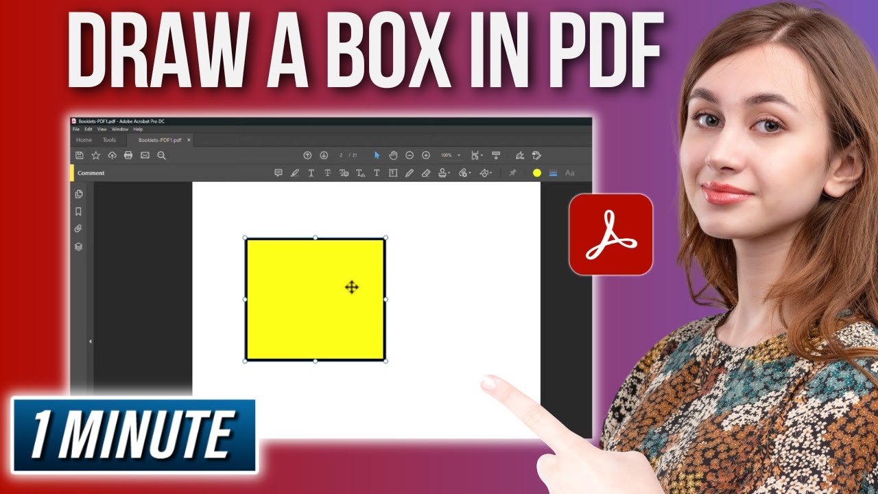 How to Draw A Box in PDF 2026 | Adobe Acrobat tutorial