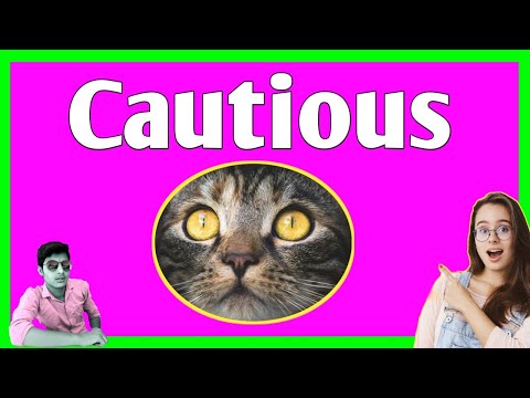 Cautious meaning in Hindi // Cautious ka hindi matlab