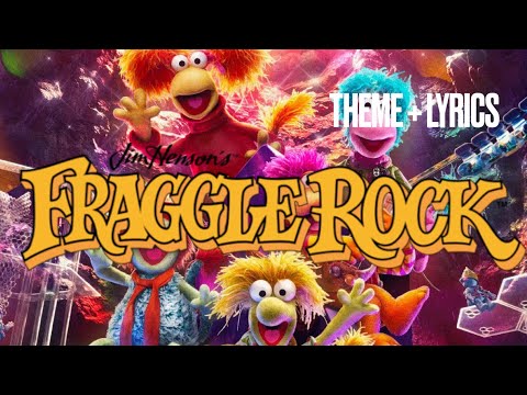 FRAGGLE ROCK THEME SONG( LYRIC VIDEO) #fragglerock #popularlyrics