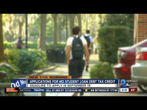 Applications accepted for student loan debt tax credit