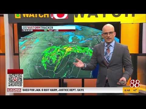Low barometric pressure Friday could cause headaches, body aches