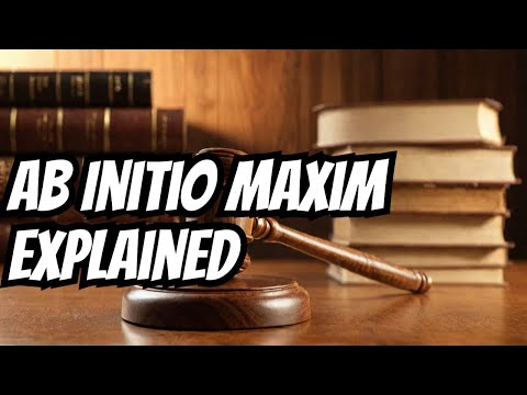 Ab Initio: The Legal Term You NEED To Know #kanoonplus Live