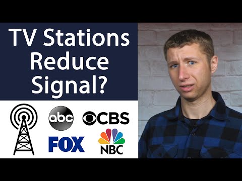 Do TV Stations Reduce Signal Power to Get People Back on Cable?