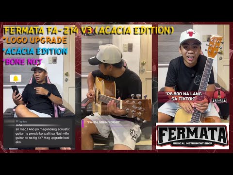 "FERMATA FA-214 ACACIA EDITION V3 LOGO UPGRADE" MAS PINAMURA"