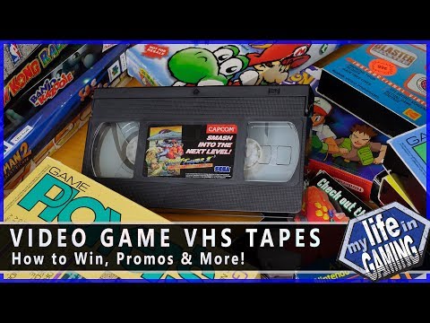 Video Game VHS Tapes - How to Win, Promos & More / MY LIFE IN GAMING