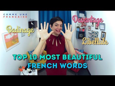 Top 10 Most Beautiful French Words