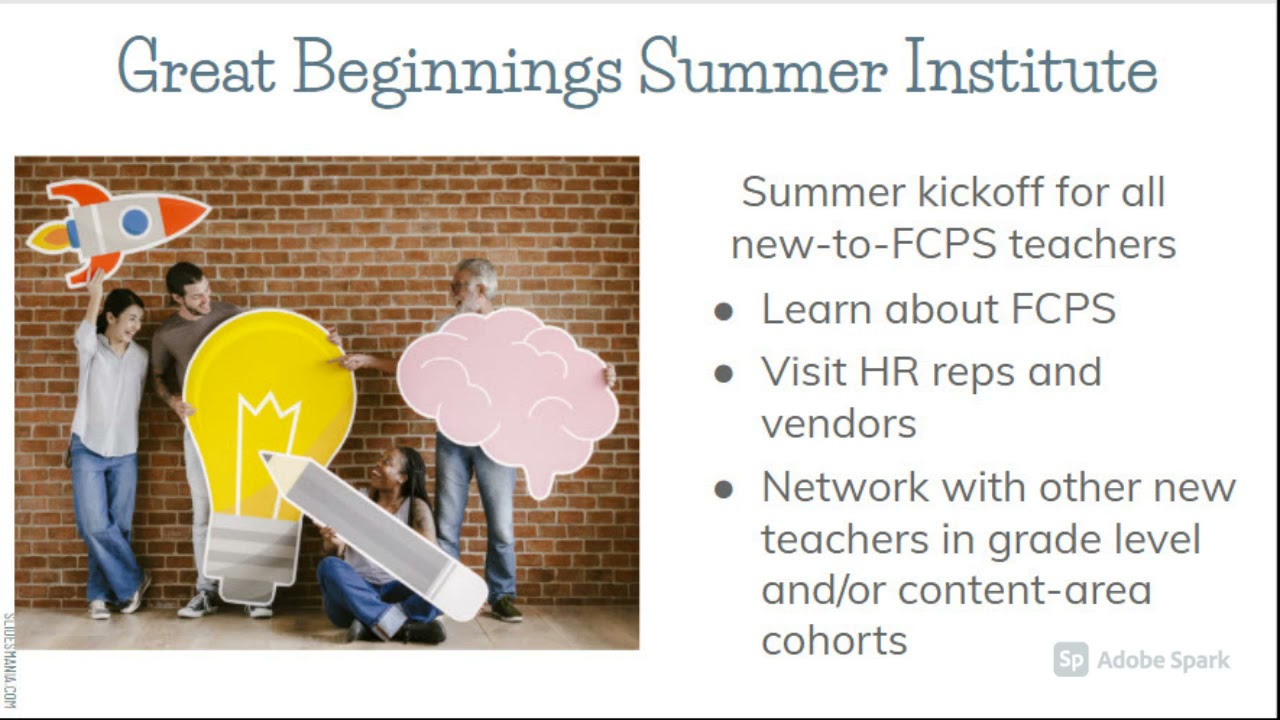 Great Beginnings New Teacher Induction Program Overview
