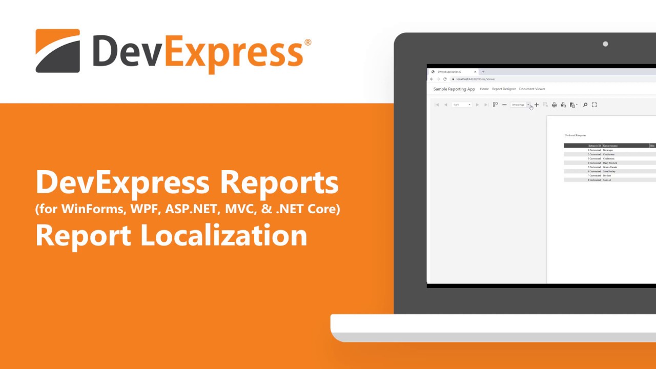 DevExpress Reports: Report Localization