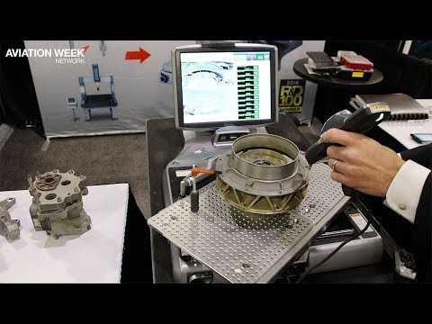 Keyence XM Series Handheld CMM Demo at MRO Americas 2019