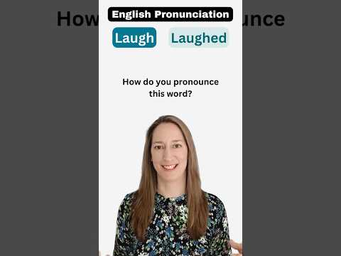 How to say laugh and laughed