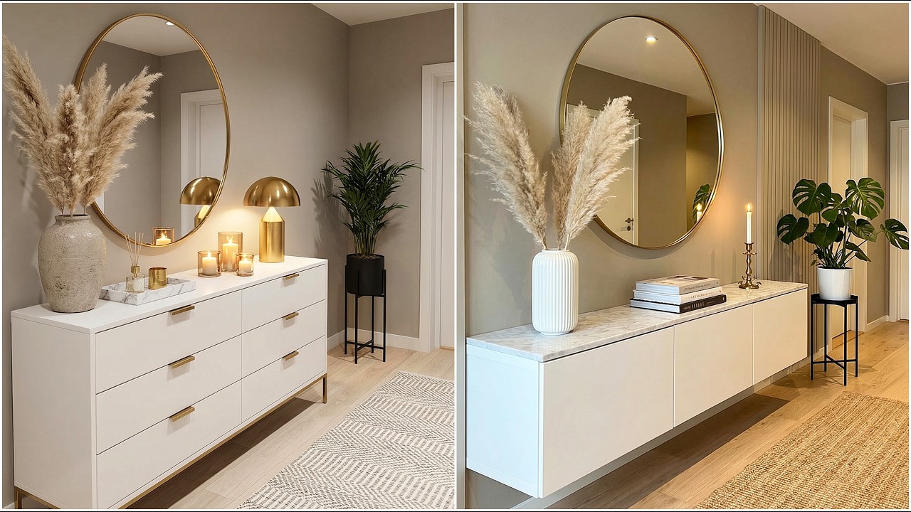 Stunning Modern Entryway Decorating Ideas 2026 | Luxury Hallway Wall Design & Foyer Interior Styling