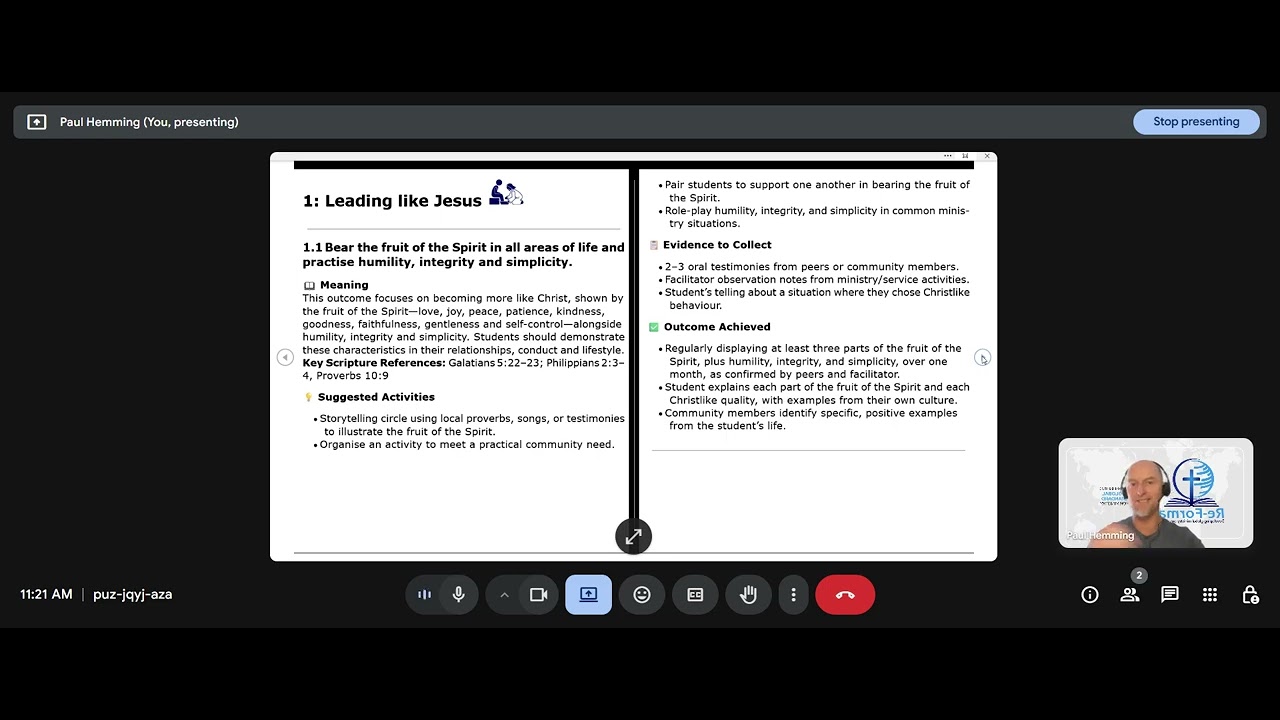 Practical Facilitator Guide tutorial