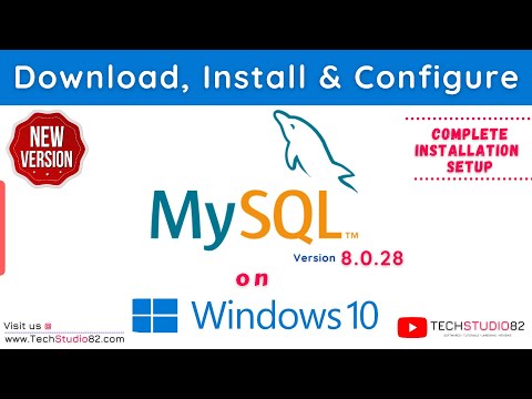 How to Install MYSQL Database on Windows 10 | Download and Configure | Install Mysql WorkBench