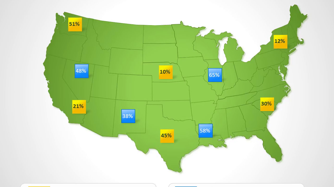 USA Maps in Keynote: Free Editable Templates to Create Stunning Presentations in Minutes