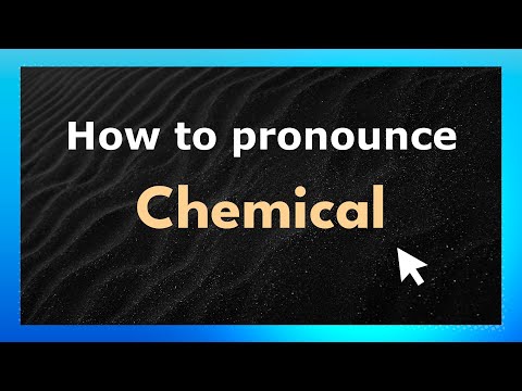 How to Pronounce Chemical (American Pronunciation / US) with Audio and Phonetic Spelling