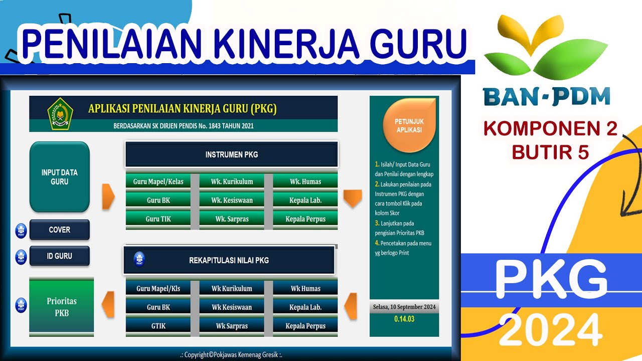 APLIKASI PENILAIAN KINERJA GURU (PKG) _BUKTI KINERJA AKREDITASI_KOMPONEN 2 BUTIR 5