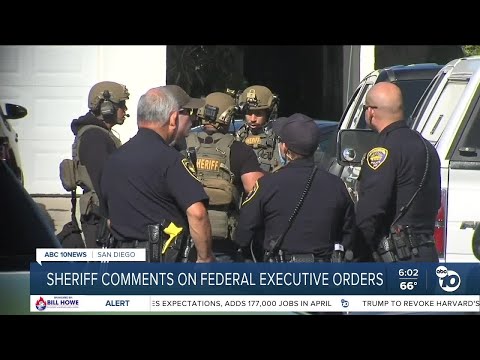 Sheriff on collaborating with federal authorities after recent executive orders
