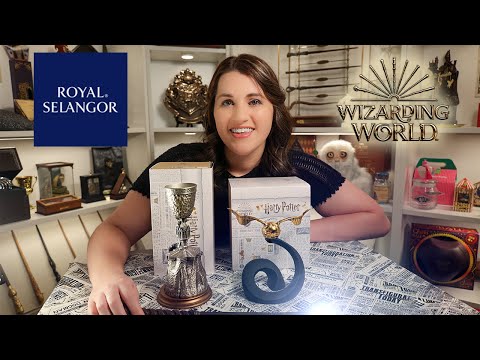 Goblet of Fire & Golden Snitch Limited Edition Replicas | Royal Selangor | Harry Potter