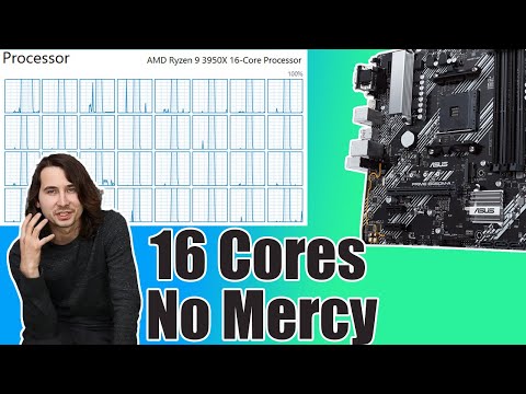 Do NOT Pair These... Ryzen 9 3950x Vs Cheap B450 Motherboard