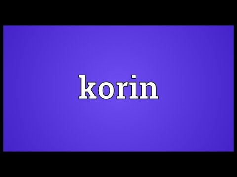 Korin Meaning