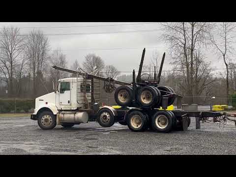2011 Kenworth T800 Tri-Axle Log Truck