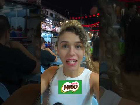FIRST TIME TRYING MILO ICE IN MALAYSIA π«π²πΎ