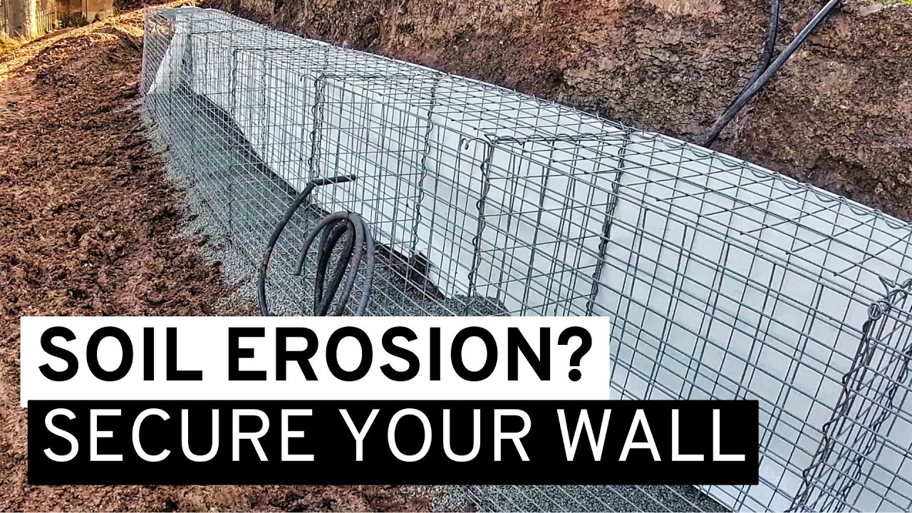Gabion Retaining Wall: Geotextile and Drainage Pipe Guide