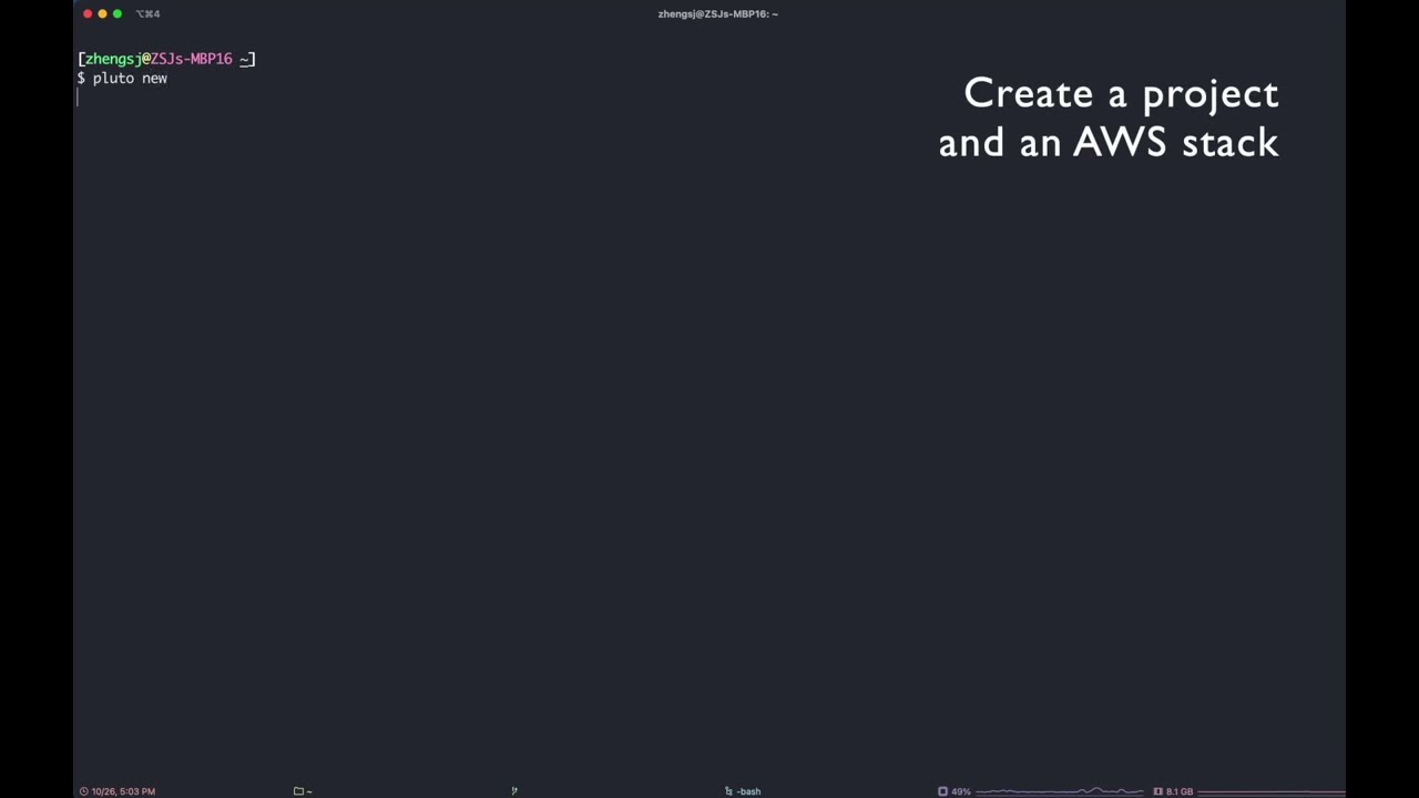 Pluto Open Source Demo
