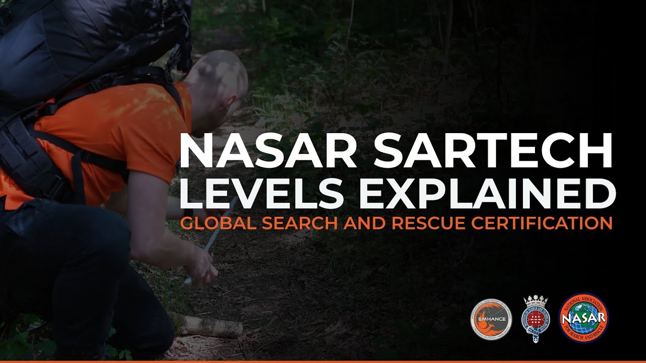 NASAR SARTECH Education Levels Explained | International Search and Rescue Certification | #SAR