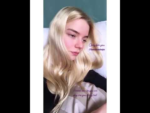 “Anya Taylor Joy via instagram stories 📹 #AnyaJoy #AnyaTaylorJoy”