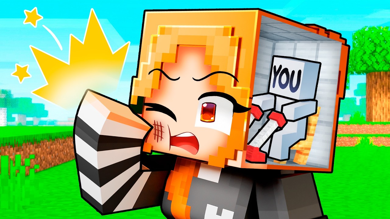 POV: YOU Got Inside My Head and YOU're Controlling Me in Minecraft! 🧠🕹️