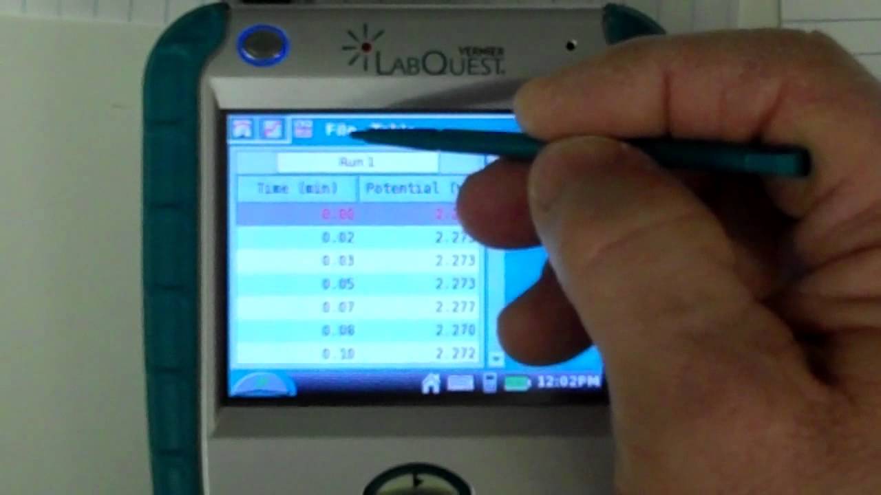 AME20213 Exporting Data from LabQuest.mp4