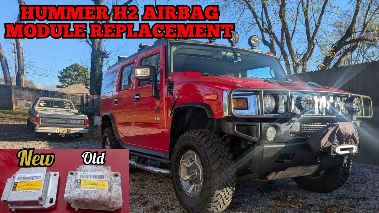 Hummer H2 SRS Airbag Module Replacement / Common Airbag Light Fault